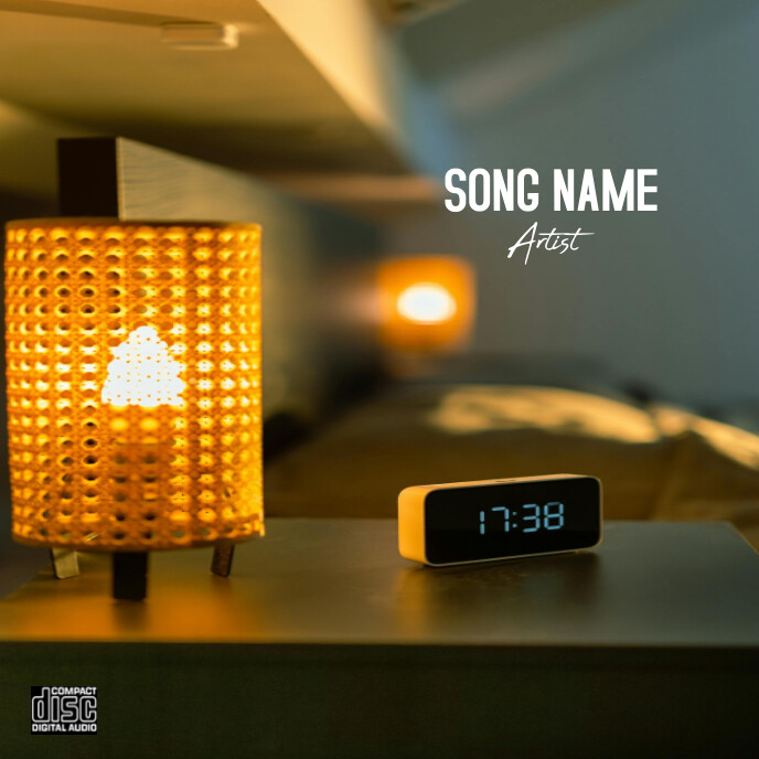 Brown 3d Color Palette Album Cover Template | PosterMyWall