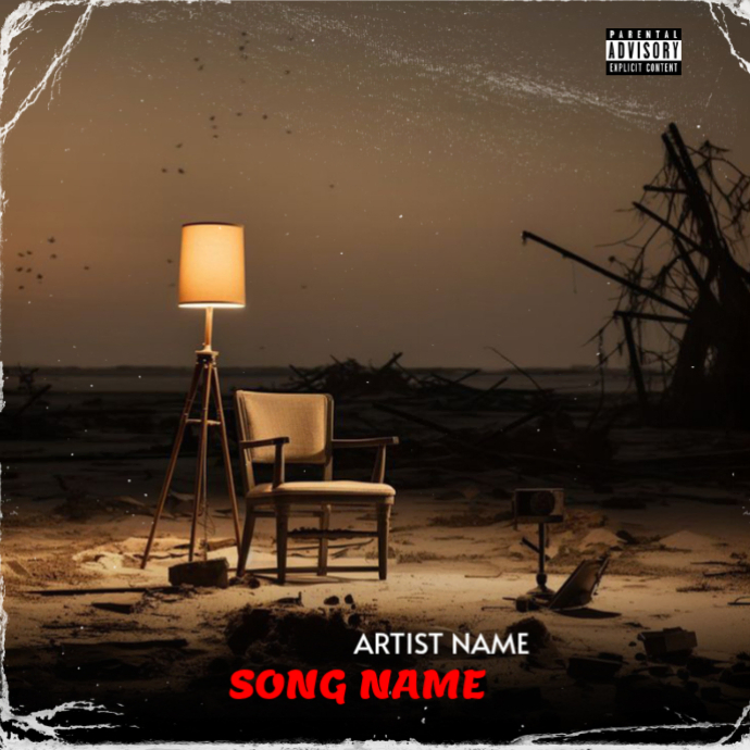 Brown A Album Cover Template | PosterMyWall