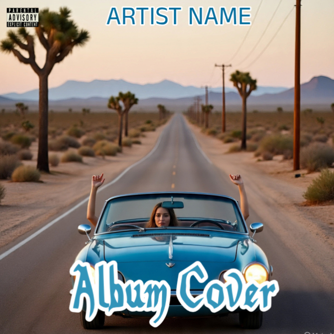 Brown Album Cover Album Cover Template | PosterMyWall