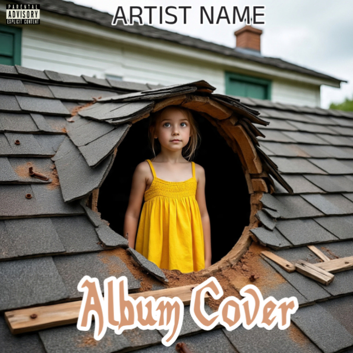 Brown Album Cover Album Cover Template | PosterMyWall