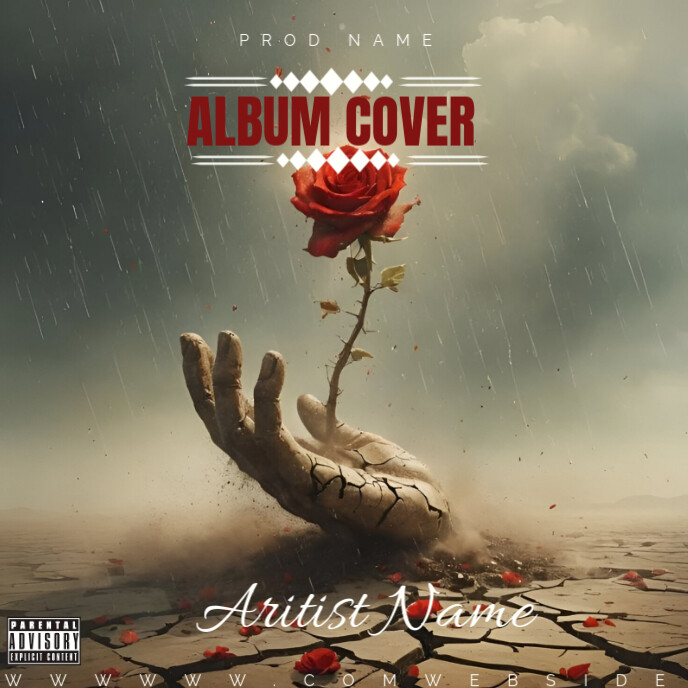 Copy of Brown Album Cover Album Cover | PosterMyWall