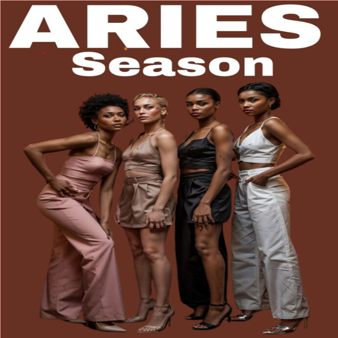 Brown Aries Season Instagram Post Template | PosterMyWall