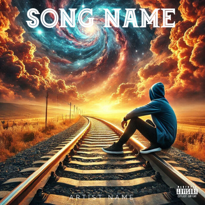 Brown Best Cover Album Music Art Trap Mixtape Rap Album Cover Template ...