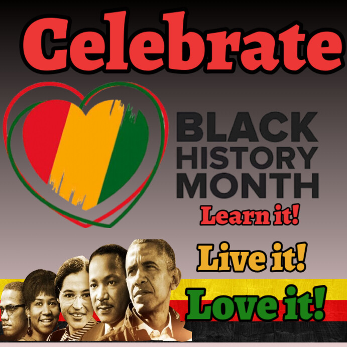 Brown Black History Instagram Post Template | PosterMyWall