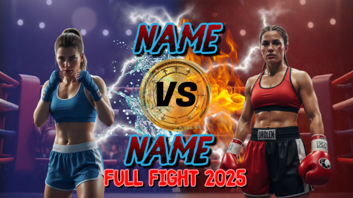 Brown Boxing Youtube Thumbnail Template | PosterMyWall