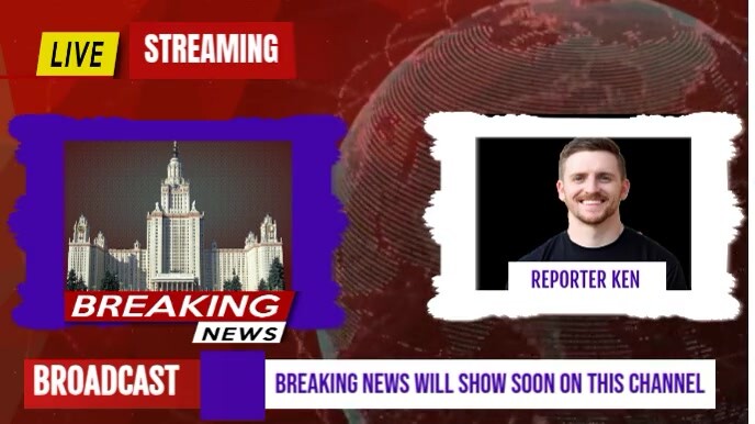Brown Broadcast Digital Display (16:9) Template | PosterMyWall