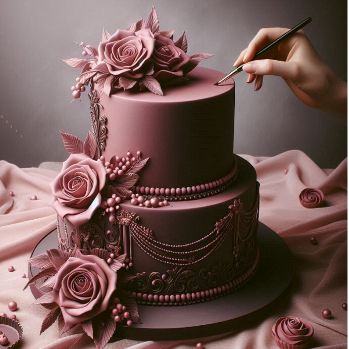 Brown cake Template | PosterMyWall