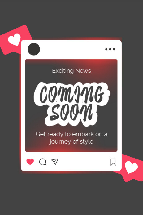 Brown Ceria Coming Soon Poster Template | PosterMyWall