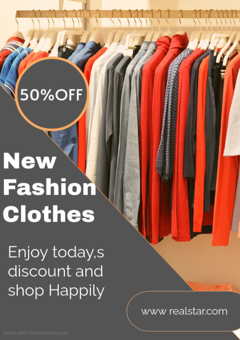 Clothes sale Instagram post Template | PosterMyWall