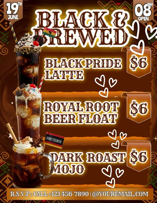 Brown Coffee Event Flyer Video Template | PosterMyWall