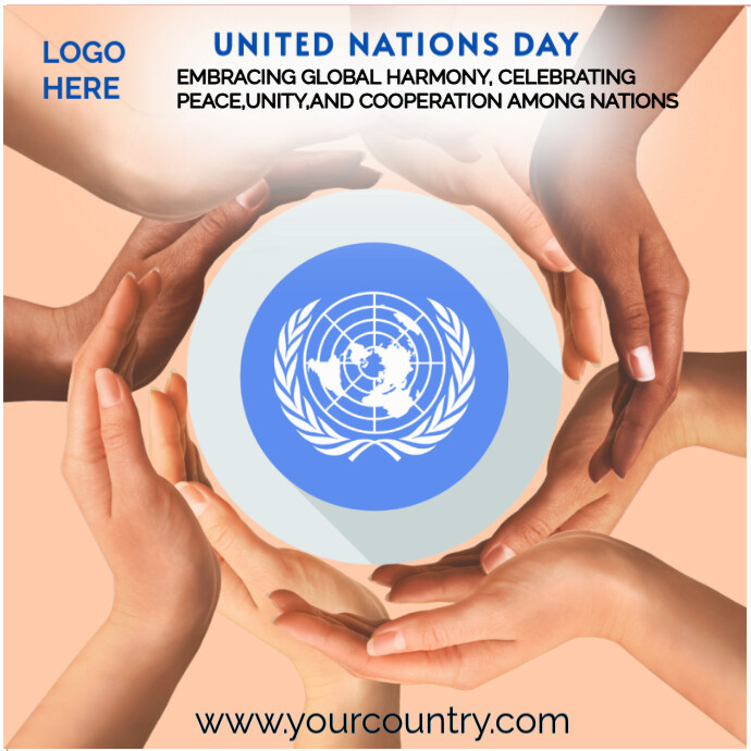 Plantilla de Brown Collage Bule Logo | PosterMyWall