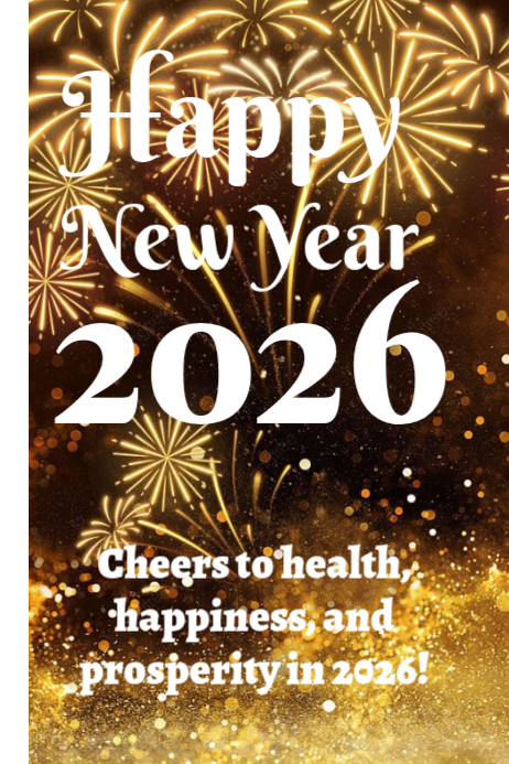 Brown Collage Happy New Year 2026 Poster Template | PosterMyWall
