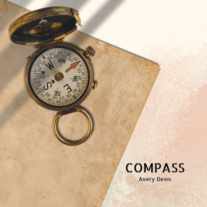 Copy of Brown Compass Album Cover | PosterMyWall