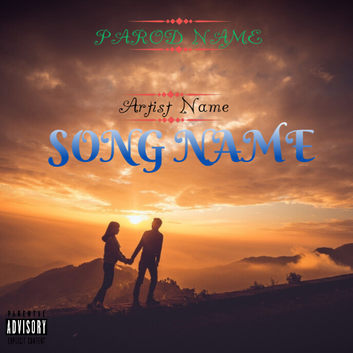 Modèle Brown Couple Album Cover | PosterMyWall