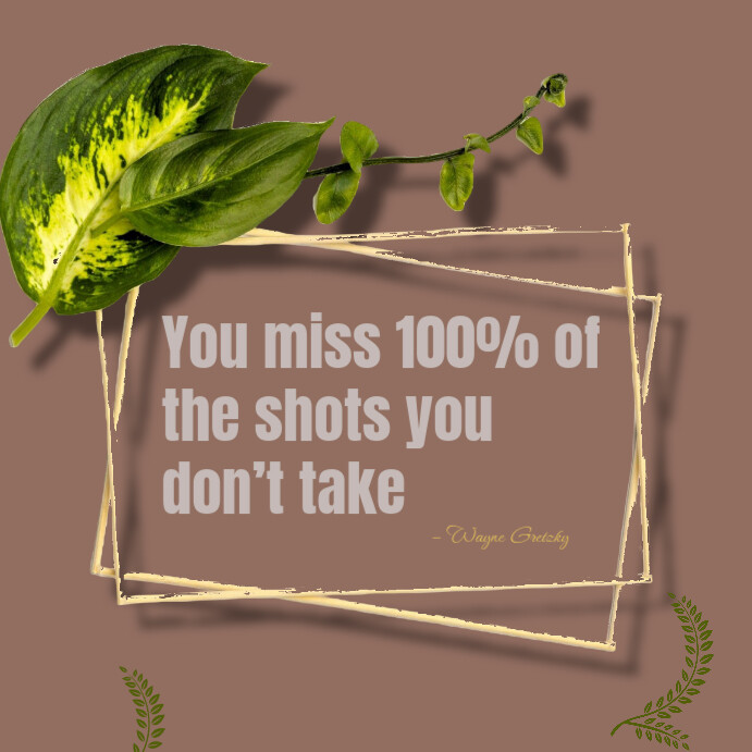 Brown Daily Reminder Instagram Post Template | PosterMyWall