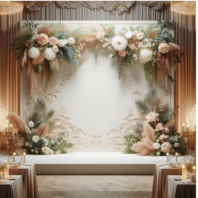 Modèle Brown Events Backdrop Instagram Post | PosterMyWall