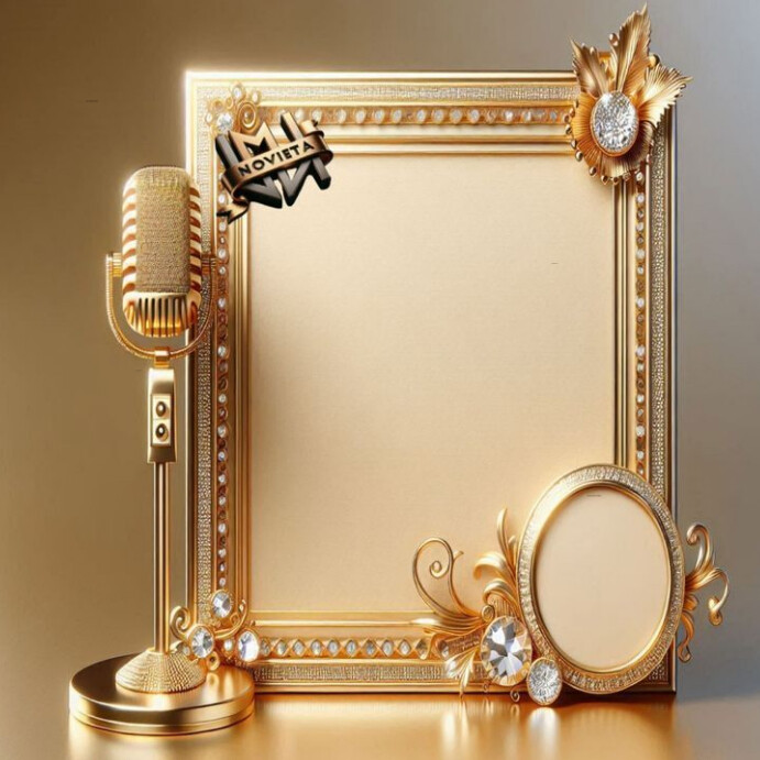 Brown Floral Picture Frame Instagram Post Template | PosterMyWall