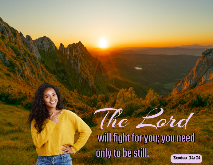 Copy of Brown Futuristic Bible Verse Flyer (us Lette | PosterMyWall