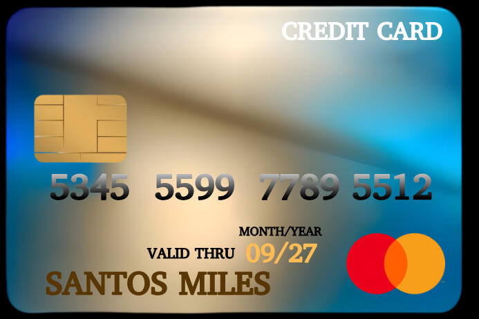 Copy of Brown Futuristic Master Card Poster | PosterMyWall