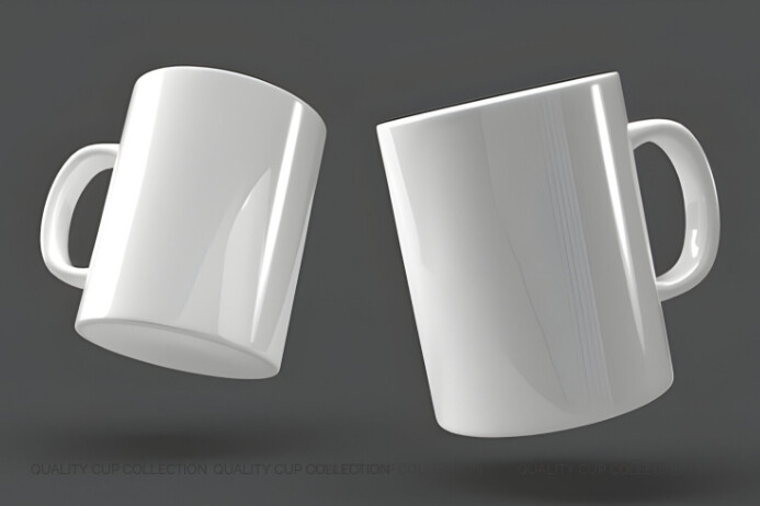 Brown Geometric Mock Up Cup Banner 4' × 6' Template | PosterMyWall
