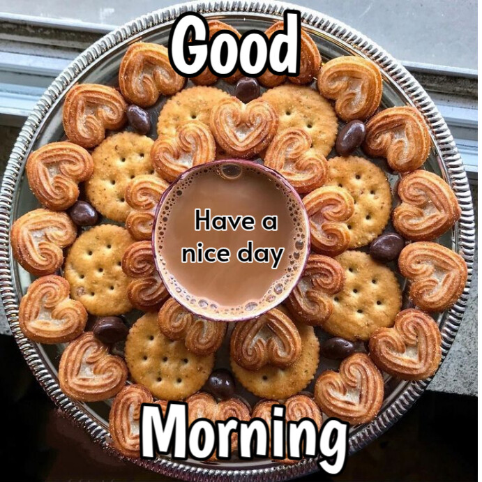 Brown Good Morning Design Poster Instagram Post Template | PosterMyWall