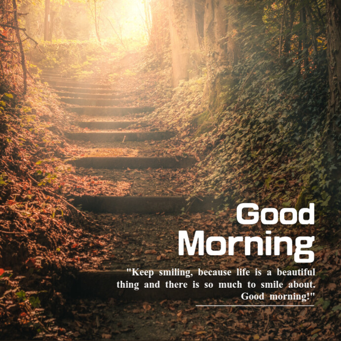 Brown Good Morning Instagram Post Template | PosterMyWall