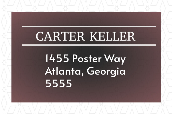 Brown Gradient A Banner 4' × 6' Template | PosterMyWall