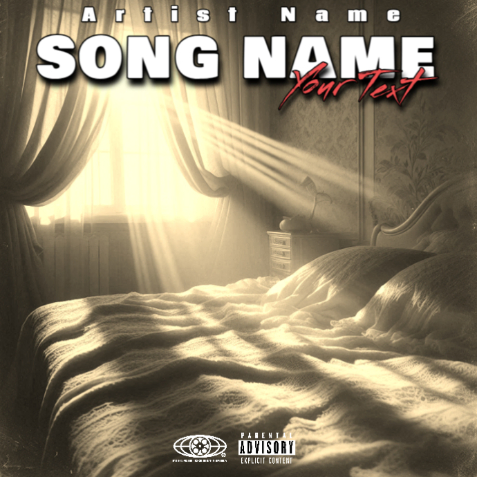 Brown Grunge Cd Mixtape Cover Album Cover Template | PosterMyWall