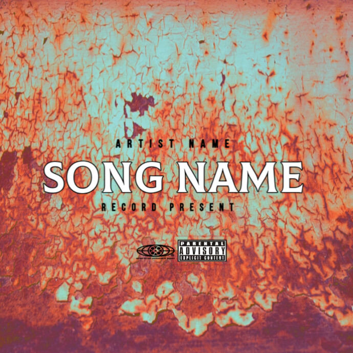 Brown Grunge Grunge Mixtape Cover Album Cover Template | PosterMyWall