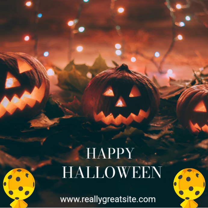 Brown Happy Helloween Instagram Post Template | PosterMyWall