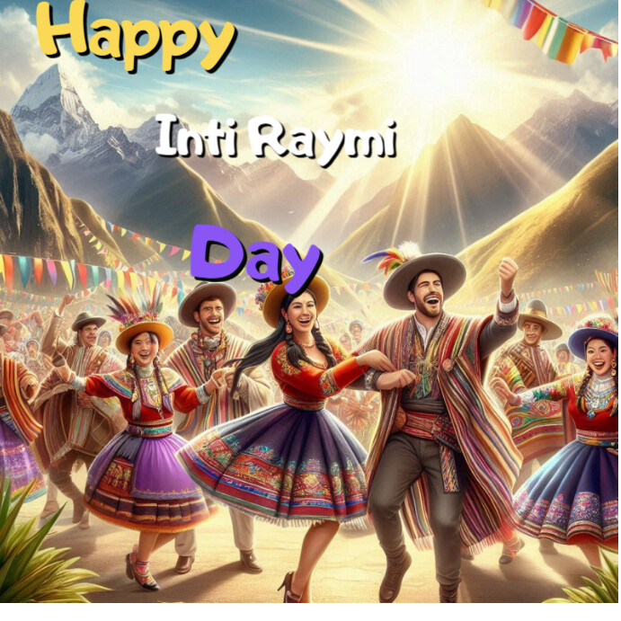 Copy of Brown Illustrative Happy Inti Raymi Day Instagram Post ...