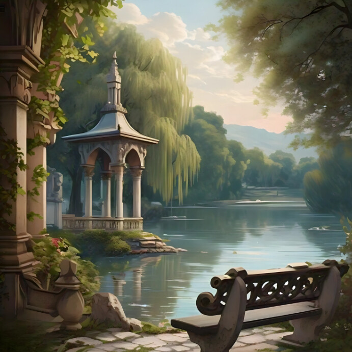 Brown Illustrative Tranquil Tuesday Illustrat Template | PosterMyWall