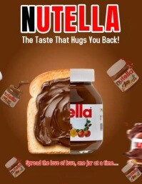 Nutella Template | PosterMyWall