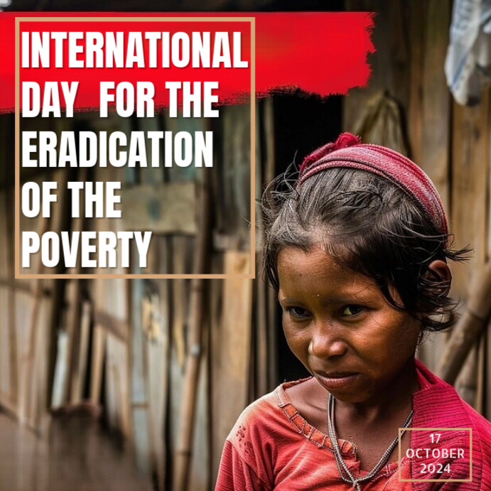 Brown International Day For Eradication Of Poverty Instagram Post ...