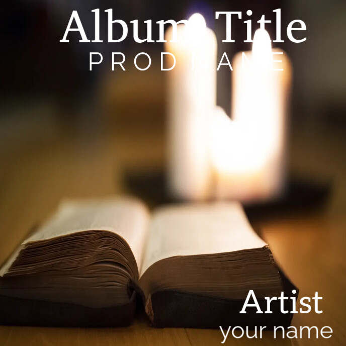 Brown Joyful Aesthetic Album Cover Template | PosterMyWall
