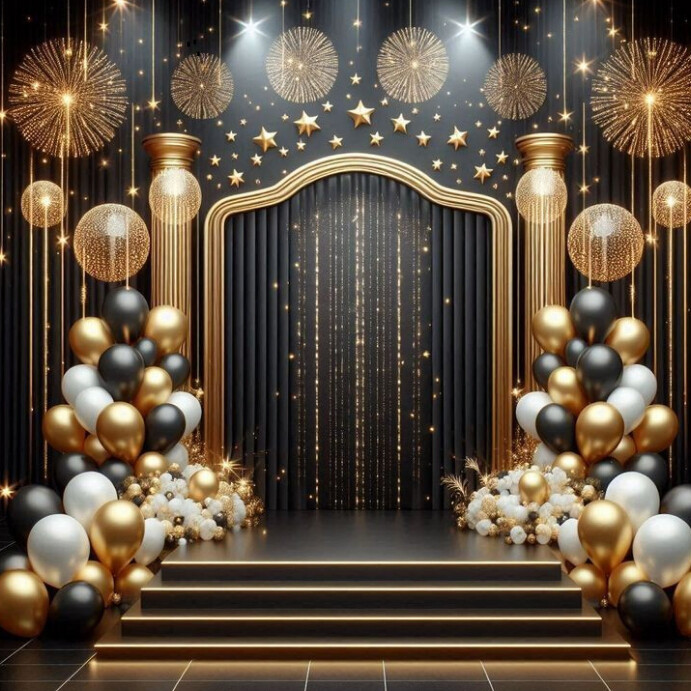 Brown Joyful Birthday Background Instagram Post Template | PosterMyWall