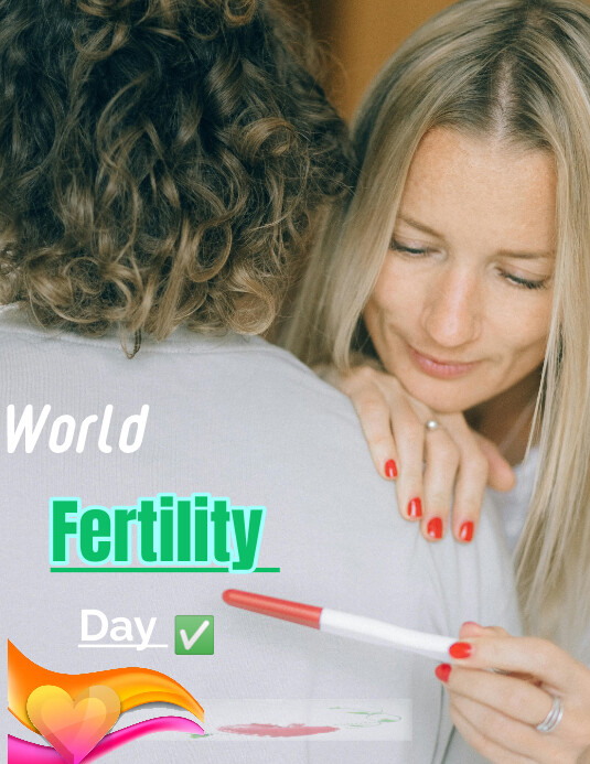 Brown Joyful Fertility Day Flyer (us Letter) Template | PosterMyWall