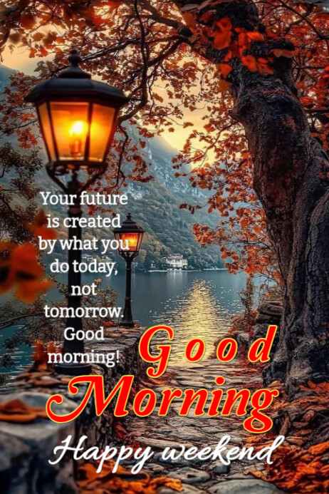 Brown Joyful Good Morning Banner 4' × 6' Template | PosterMyWall