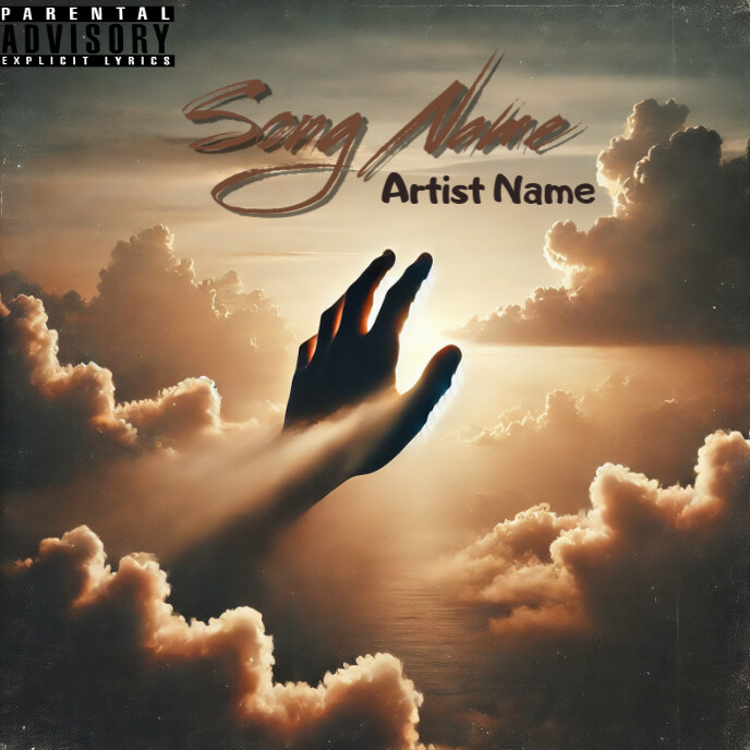 Brown Joyful Hope, Growth, And Introspection With A Hand Reaching ...