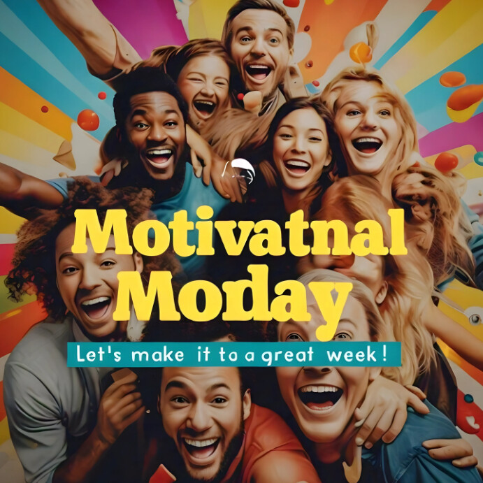 Brown Joyful Joyful Motivational Monday Poste Template | PosterMyWall