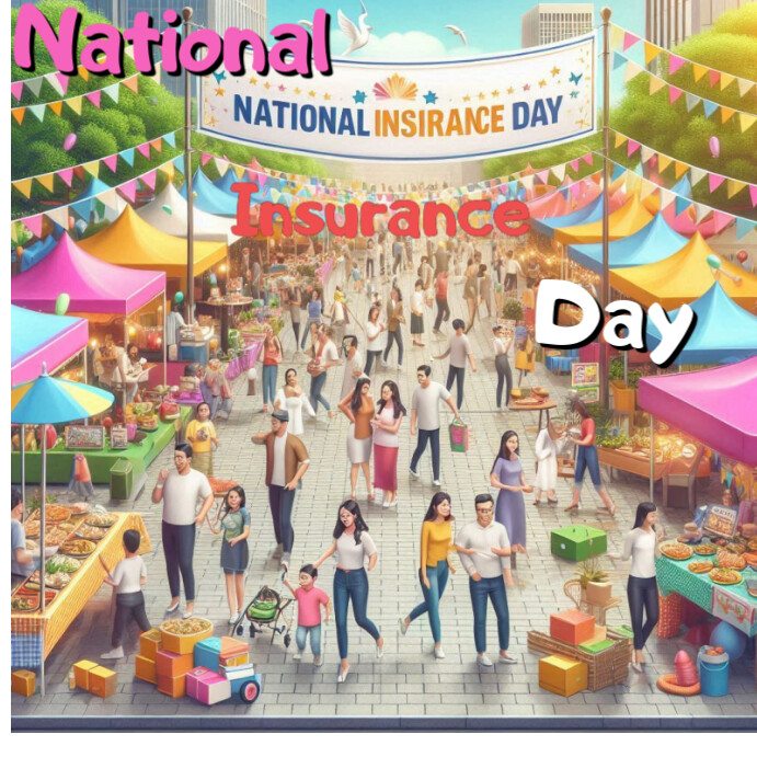 Copy of Brown Joyful National Insurance Day Instagram Post | PosterMyWall