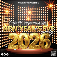 2026 New Year Instagram Template | PosterMyWall