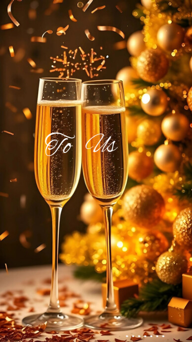 Brown Joyful Night Party Wine Instagram Story Template | PosterMyWall