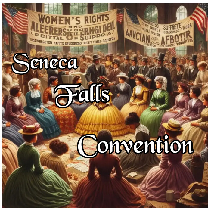 Brown Joyful Seneca Falls Convention Instagr Template | PosterMyWall