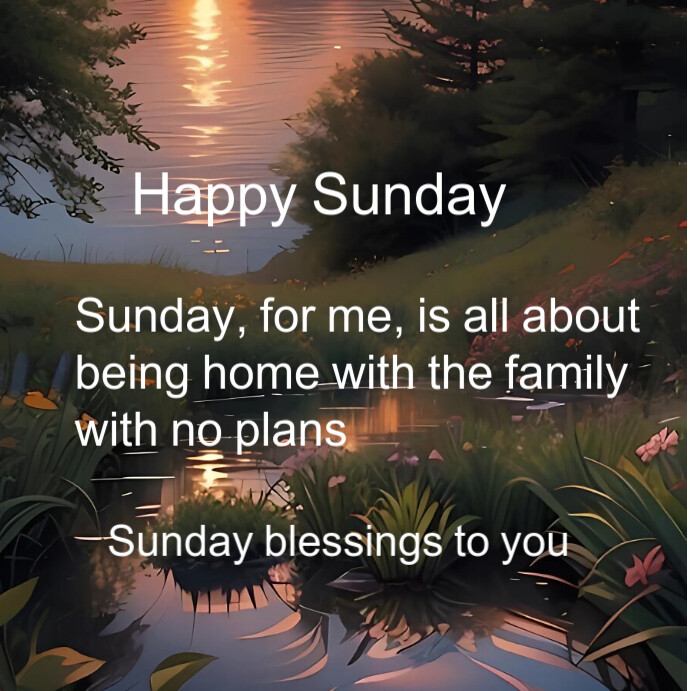 Brown Joyful Sunday Quote Square (1:1) Template | PosterMyWall