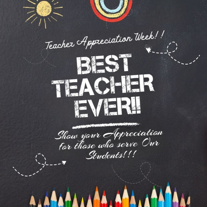 Teacher Appreciation Template | PosterMyWall