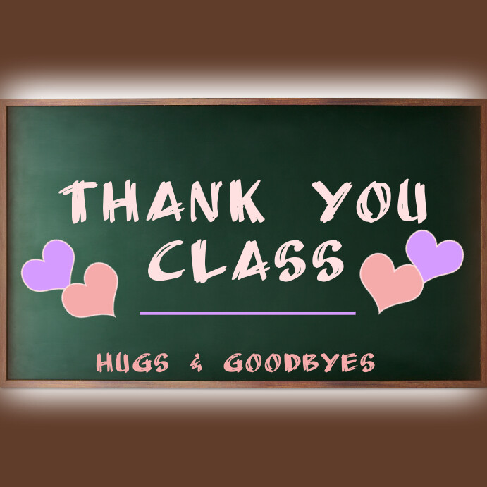 Brown Joyful Thank You Square (1:1) Template | PosterMyWall