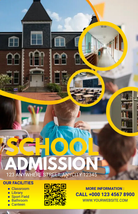 Copy of Brown Kolase School Admission Tabloid | PosterMyWall