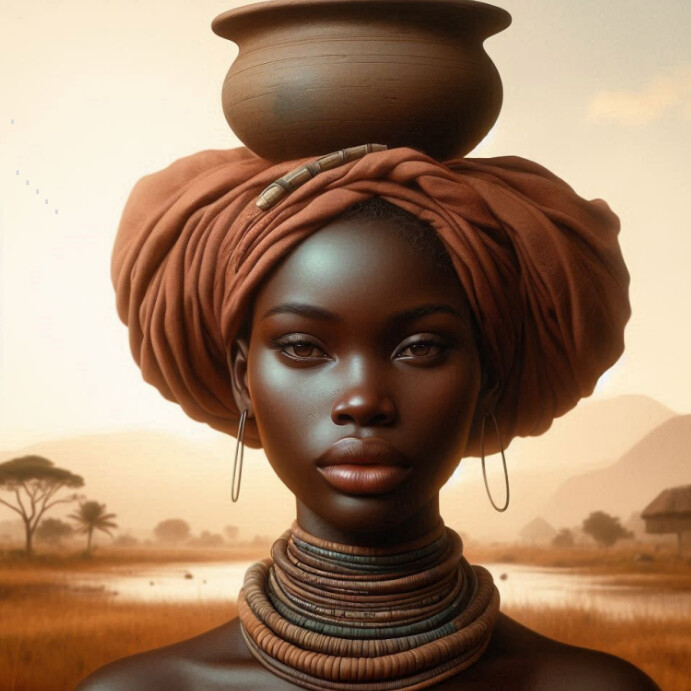 Brown Lady Template | PosterMyWall