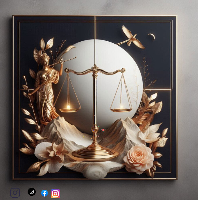 Brown Legal Symbol Album Cover Template | PosterMyWall